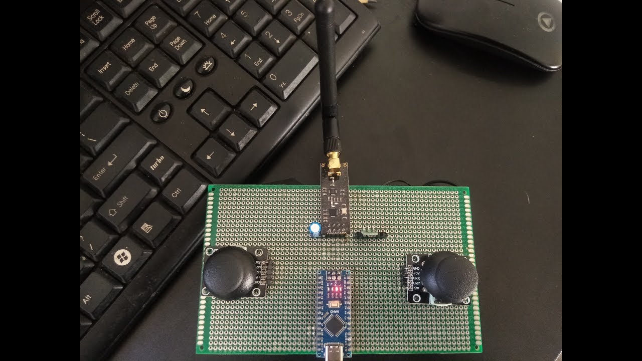 Two Chanel BASIC JoyStick Controller - YouTube