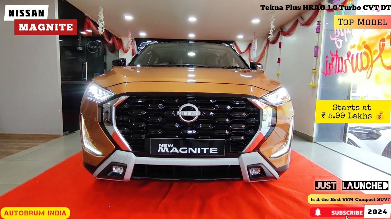 2024 Nissan Magnite Tekna Plus HRAO 1.0 Turbo Petrol CVT DT | Features ...