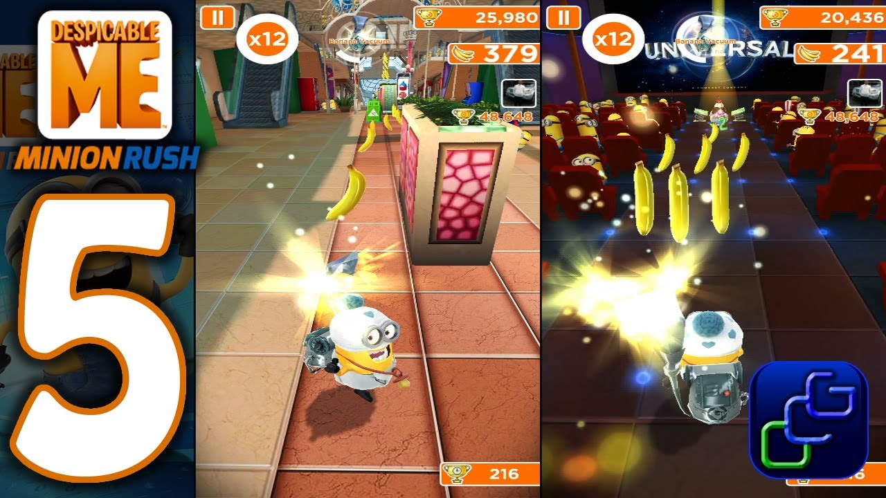 Despicable Me: Minion Rush Android Walkthrough - Part 5 - NEW: THE MALL ...