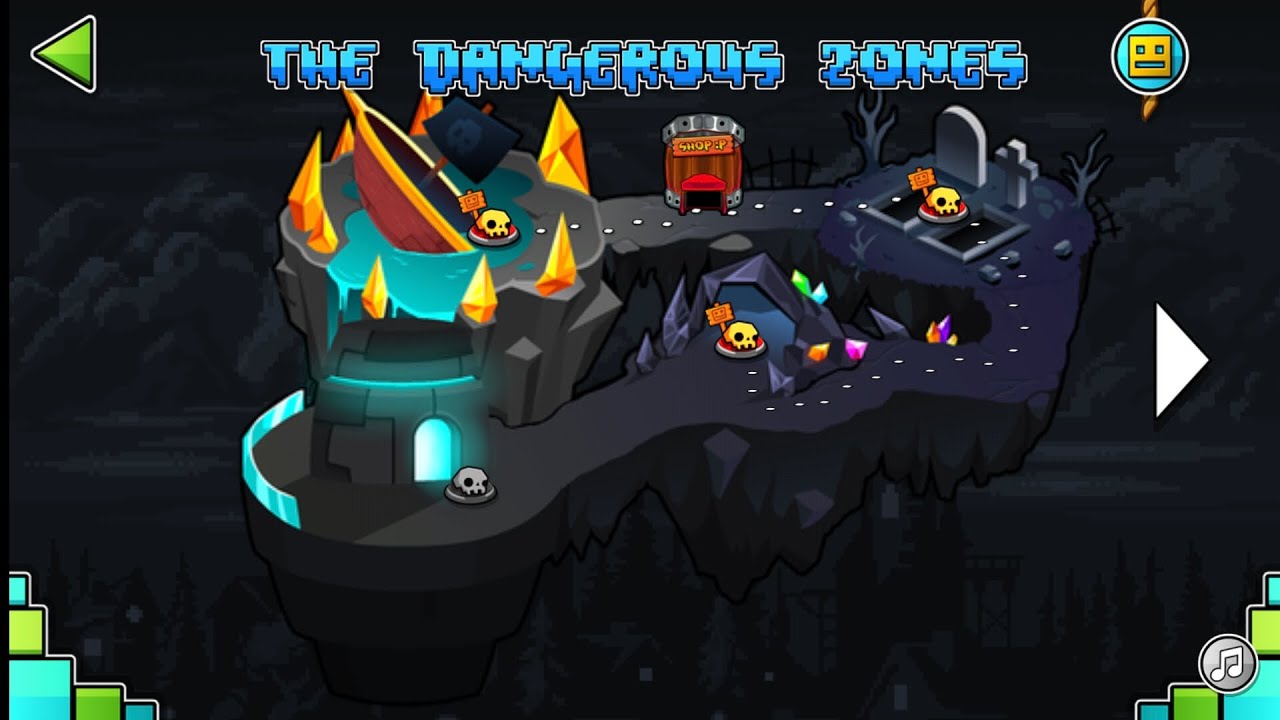 Geometry Dash Nivel "Ghost House" - YouTube