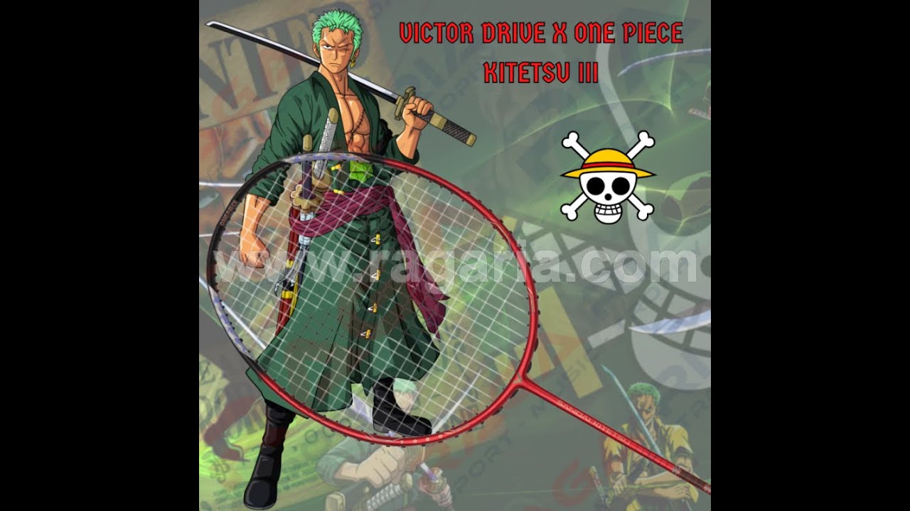 Review Victor One Piece Badminton Racket SANDAI KITETSU - YouTube