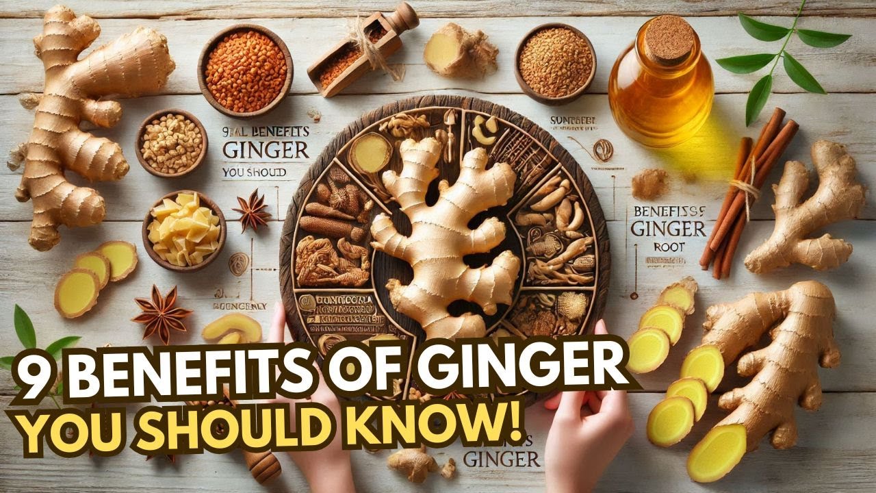 9 Benefits of Ginger You Should Know! | Health Benefits of Ginger Root - YouTube