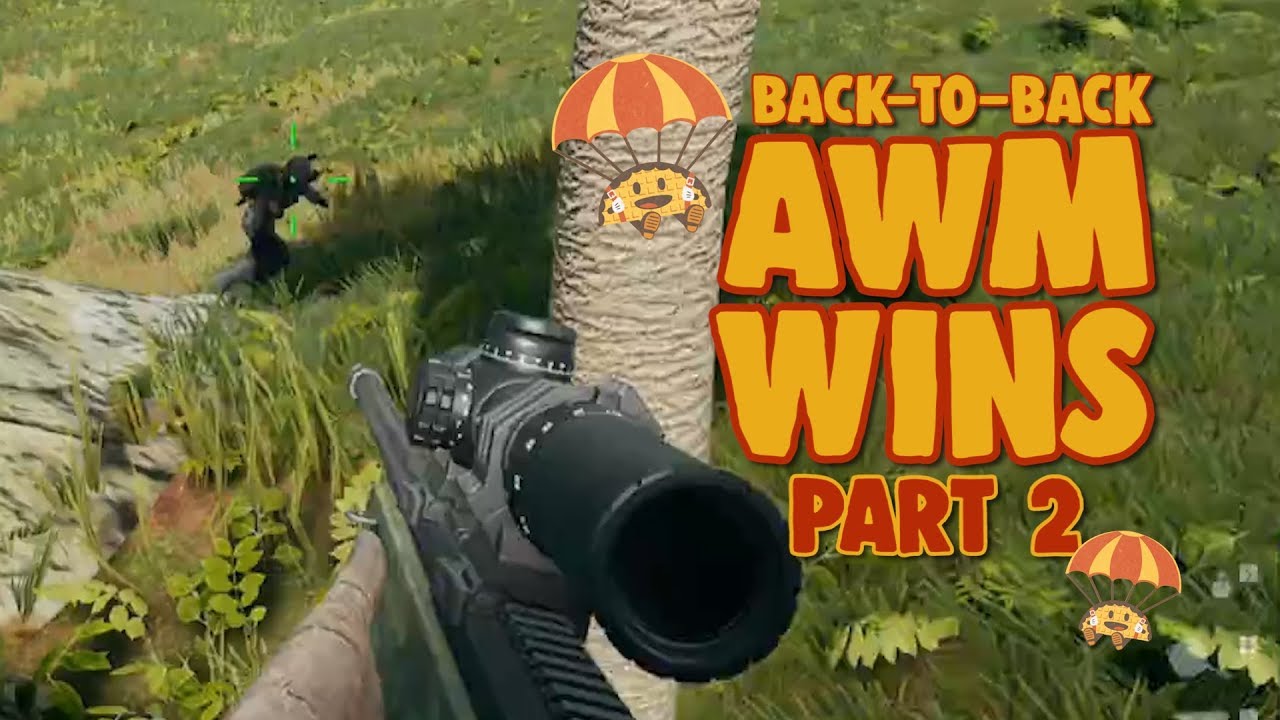 Back-to-Back AWM Games: Part 2 - chocoTaco PUBG Gameplay - YouTube