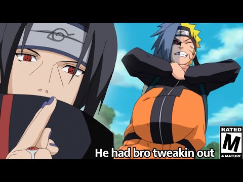 When ITACHI had Naruto and Kakashi FIGHTING FOR THEIR LIVES without breaking a sweat