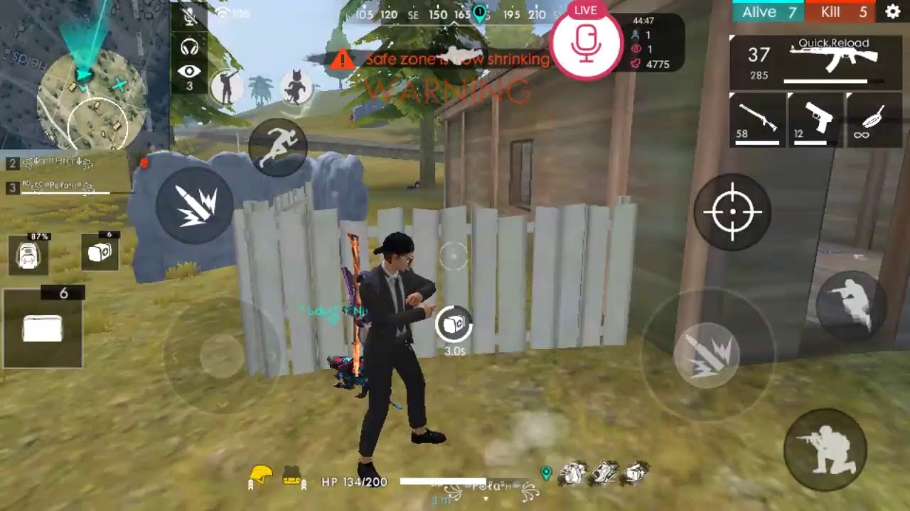 [SGETHER] Rush game in free fire - YouTube