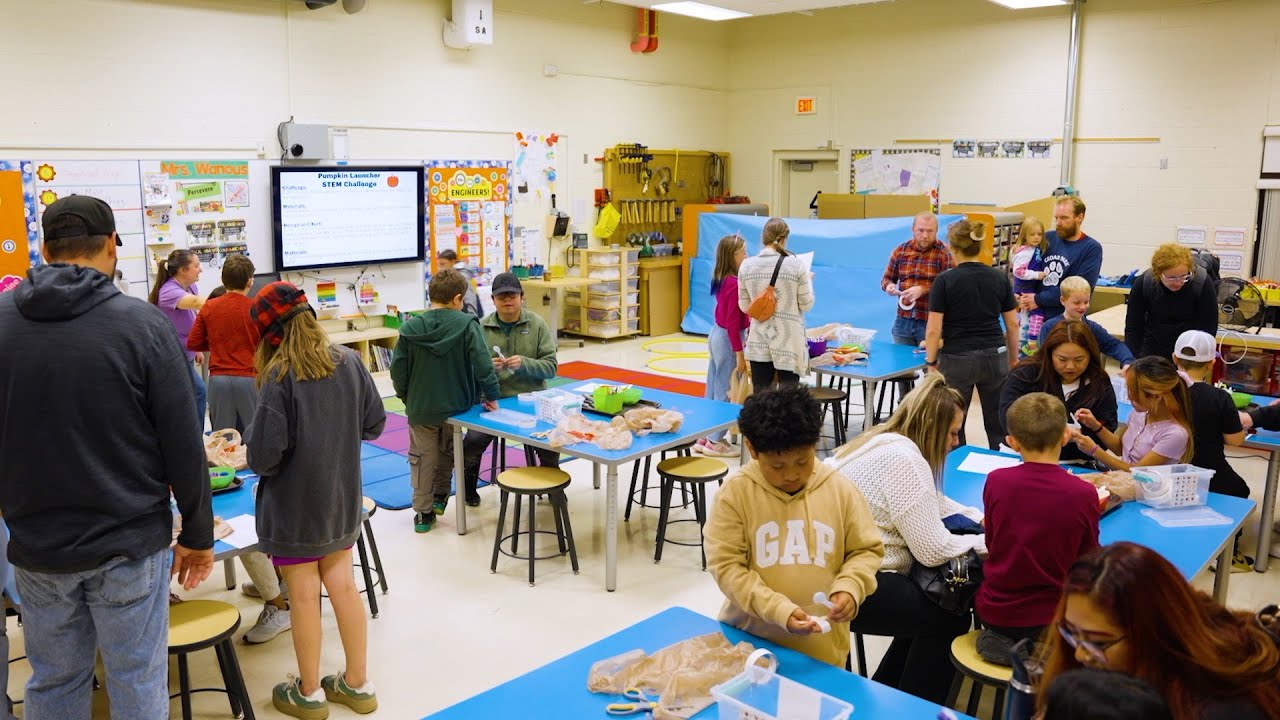Cedar Park Elementary Family STEM Night - YouTube
