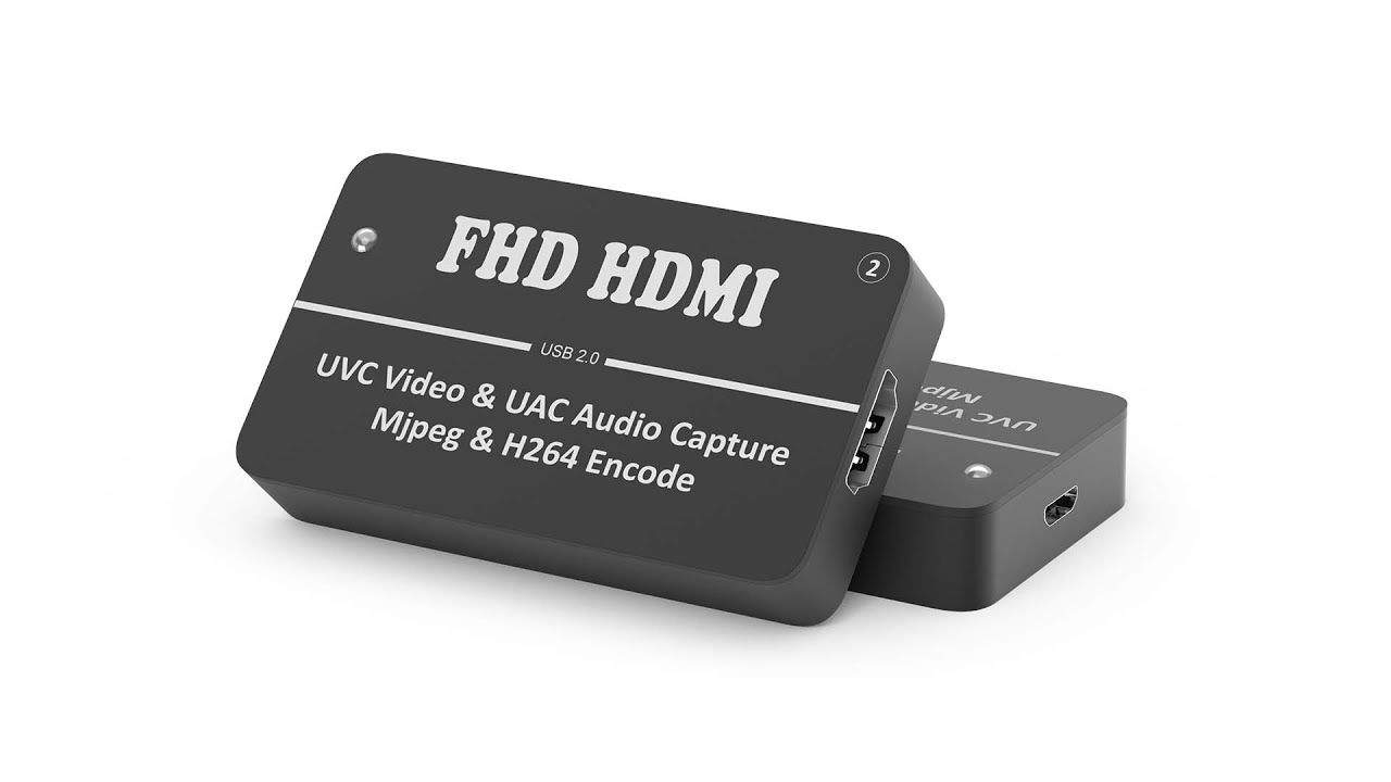 LCC260 HDMI FHD capture card with H264 Encoder AMcap - YouTube