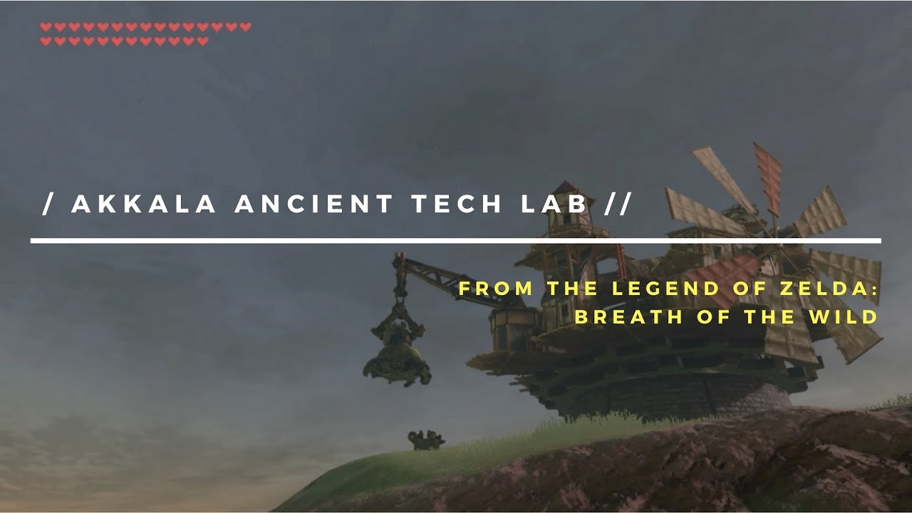 Akkala Ancient Tech Lab / Gaming Ambience // The Legend of Zelda ...
