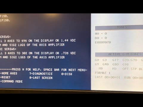 How to run DNC on Calmotion 527F upgrade on a Fadal - YouTube