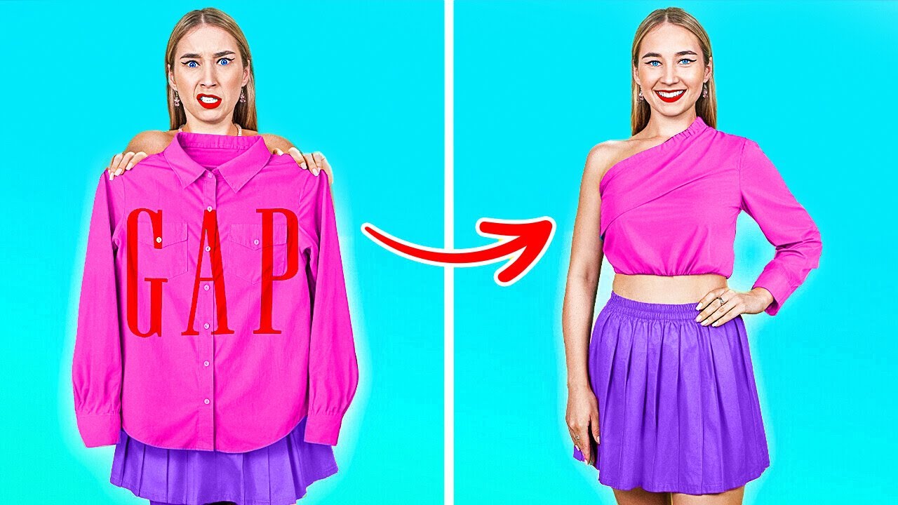 😱 CRAZY Fashion Hacks! 💋 Makeup and Style Tricks That Actually Work by ...