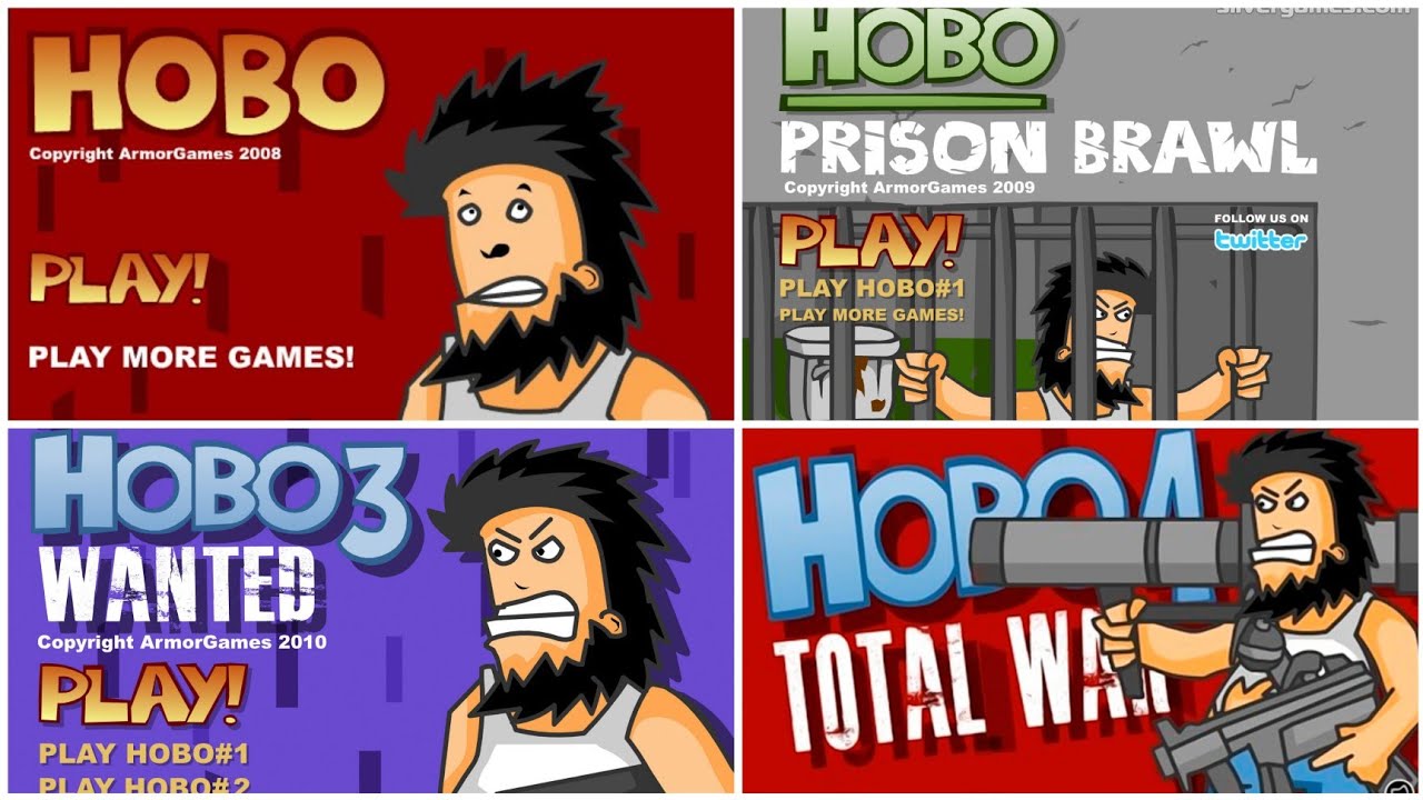 HOBO SAGA 1-4 (el vagabundo cagón) - YouTube