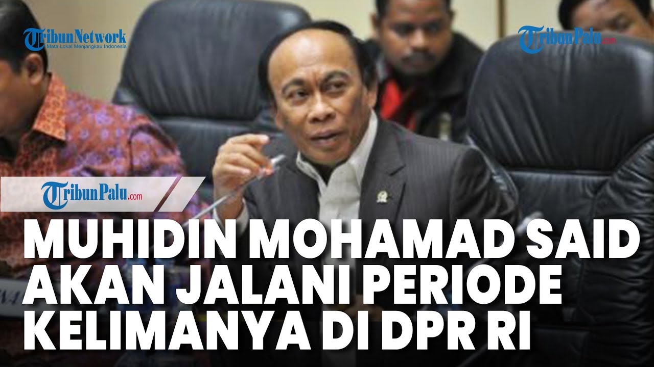 Muhidin Mohamad Said Akan Dilantik Jadi Anggota DPR RI Periode Kelima ...