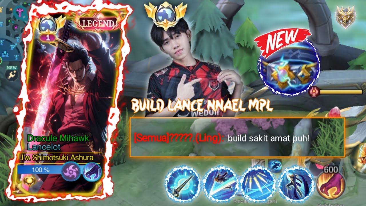 BUILD LANCELOT NNAEL MPL! THANK YOU NNAEL BUILDNYA! - YouTube