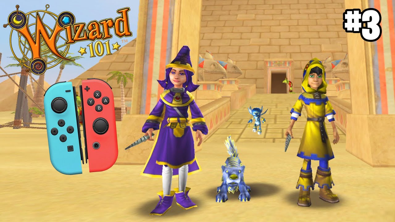 Wizard101 Nintendo Switch Walkthrough (Part 3) – Questing in Krokotopia ...