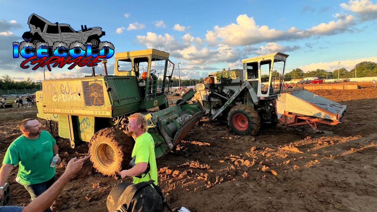 Scott County Fair Derby 2024 (July 5) - Combine Derby - YouTube
