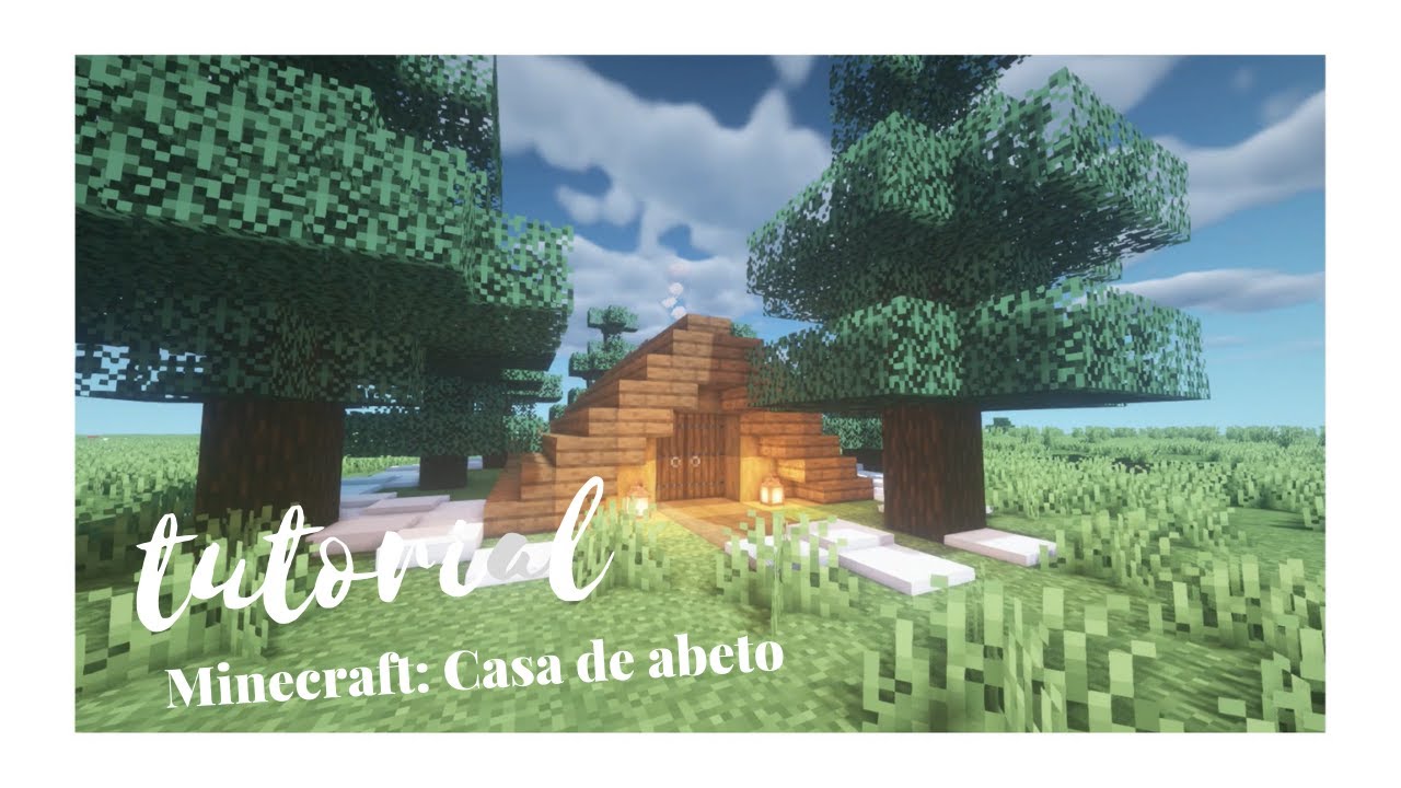 Minecraft: Casa de abeto - Tutorial [minemine] - YouTube