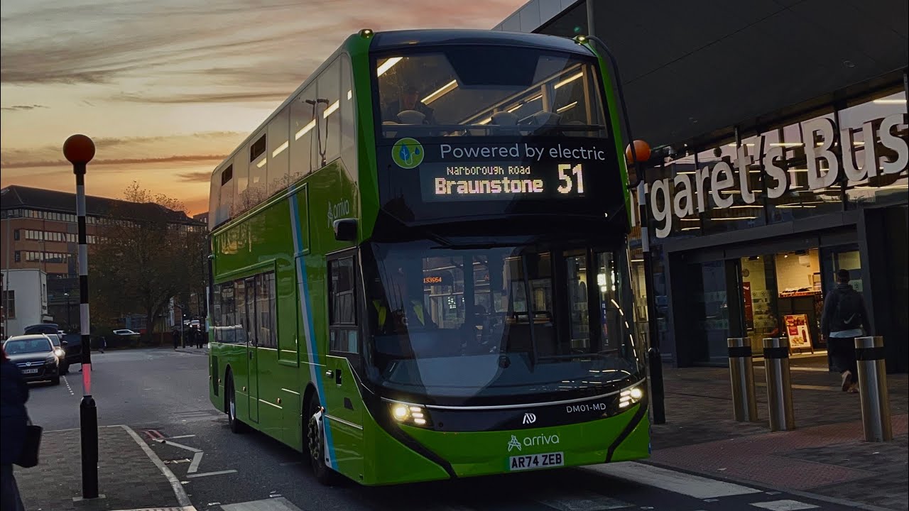 **BRAND NEW** Ride on Arriva Midlands ADL Enviro 400EV DM01-MD (AR74 ...
