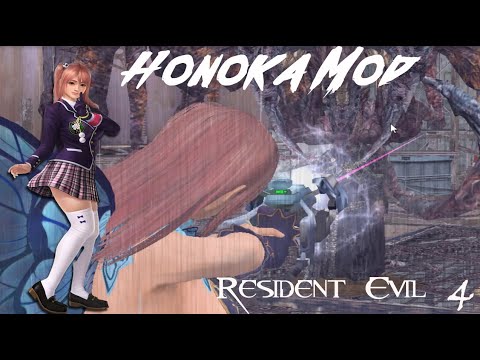 Resident Evil 4 Honoka Mod Final Boss - YouTube