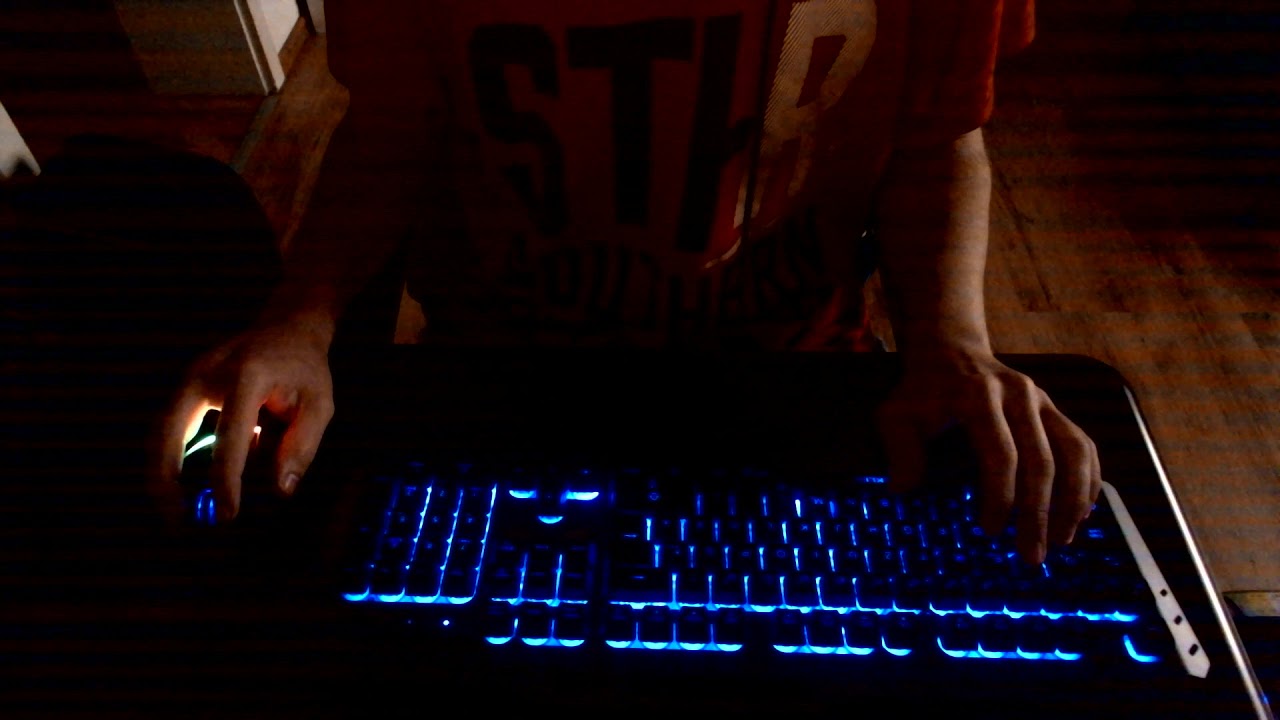 ASMR - Gaming Noises (Typing, Mouse Clicking, Tapping) - YouTube