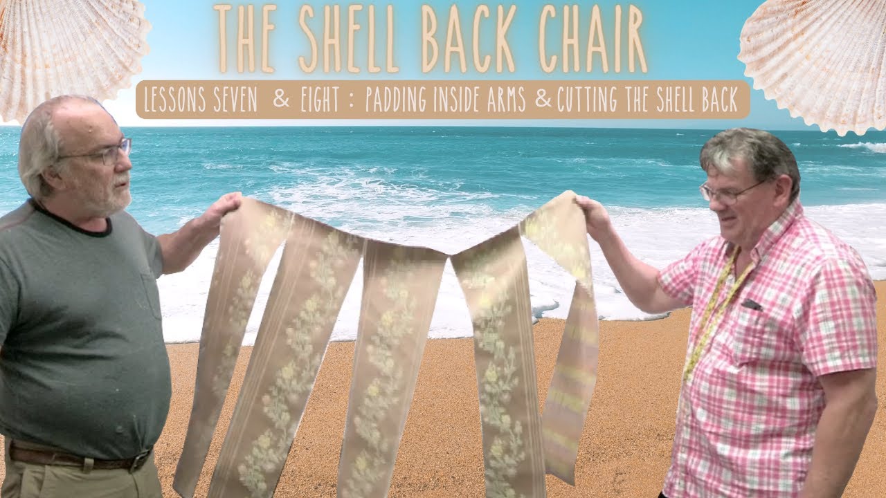 The Shell Back - Week 4: Lessons 7 & 8 - Padding Inside Arms & Cutting ...