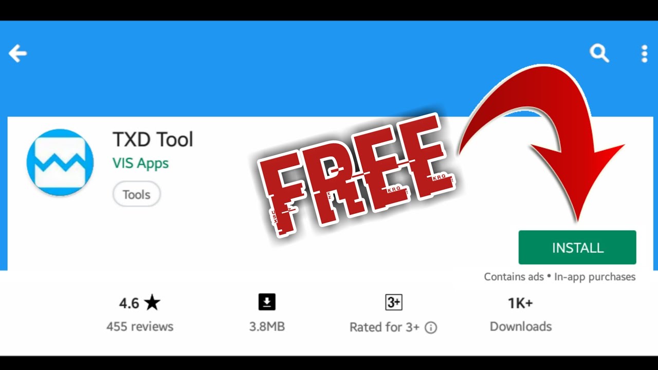 How To Download Txd Tool For Free || Android || No Root - YouTube