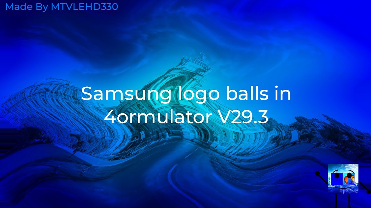 Samsung logo balls in 4ormulator V29.3 - YouTube