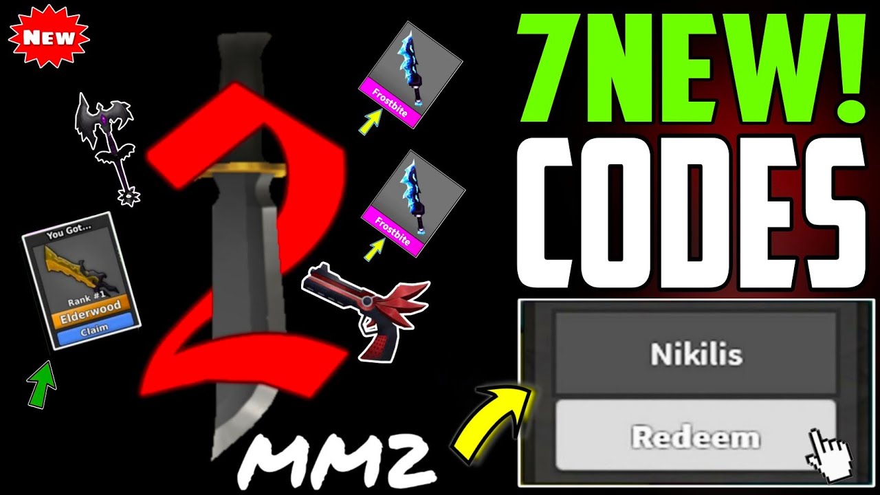 *NEW*⚠️ ALL WORKING MM2 CODES IN 2024 - ROBLOX MURDER MYSTERY CODES ...