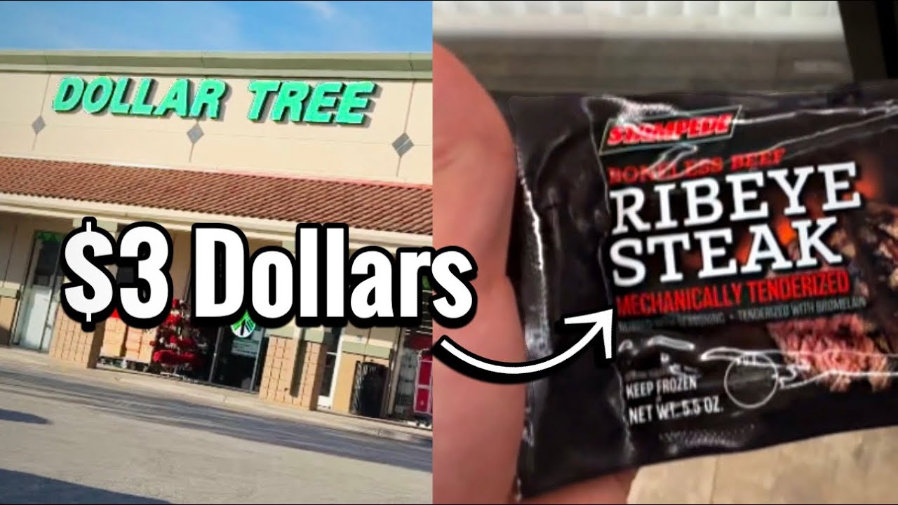 Should you Buy Ribeye Steak from Dollar Tree ? - YouTube