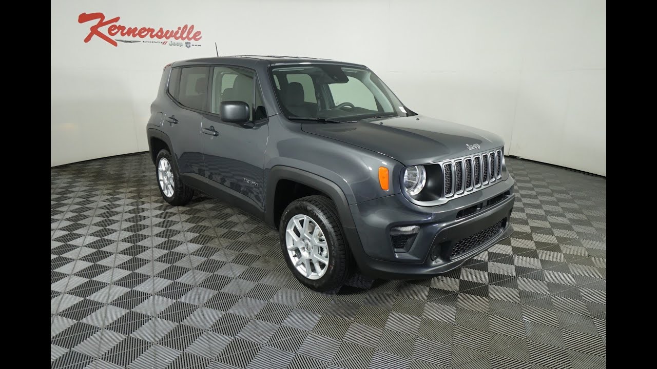 New Graphite Gary 2023 Jeep Renegade Latitude 4WD SUV at Kernersville ...