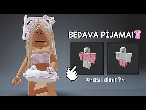 ROBLOX BEDAVA PİJAMALAR NASIL ALINIR?👚✨