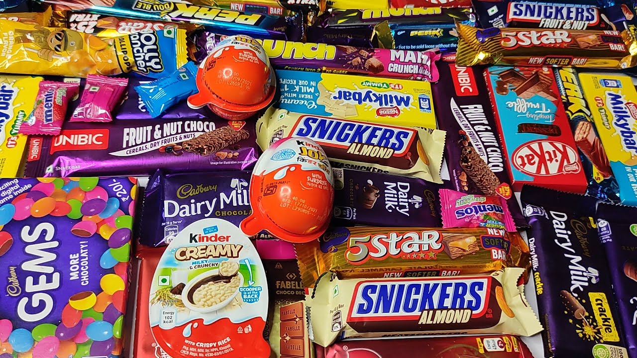 Chocolate Unboxing Live | Lot Of Candies | So Many Candies |Too Many ...