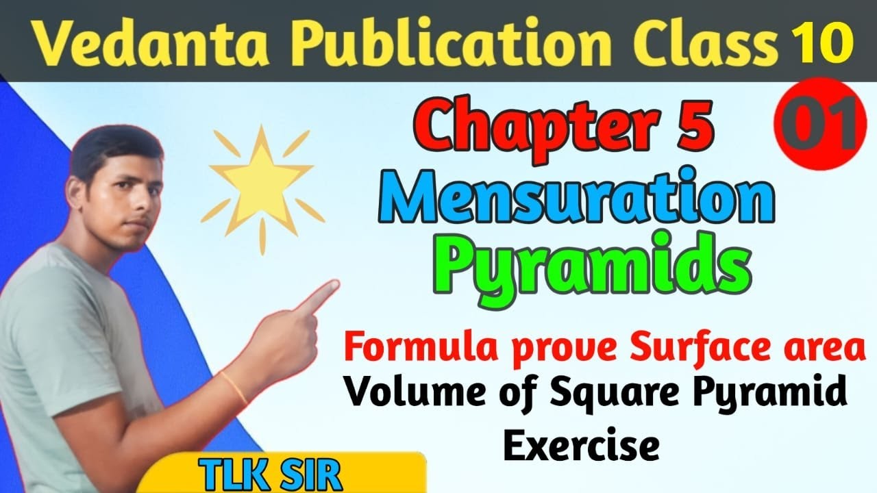 vendanta publication class 10 part 1: Surface area and volume of square ...