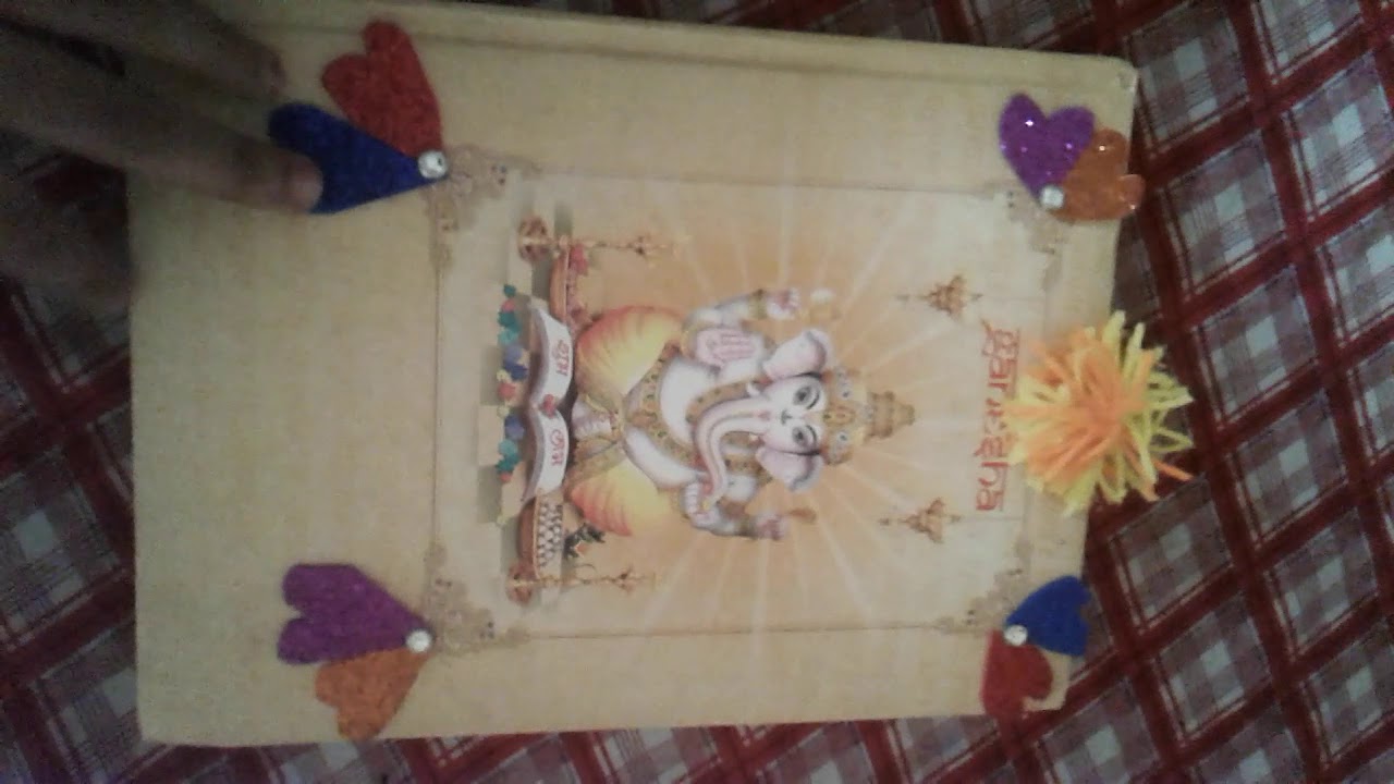 How to decorate a normal diary into a unique diary - YouTube