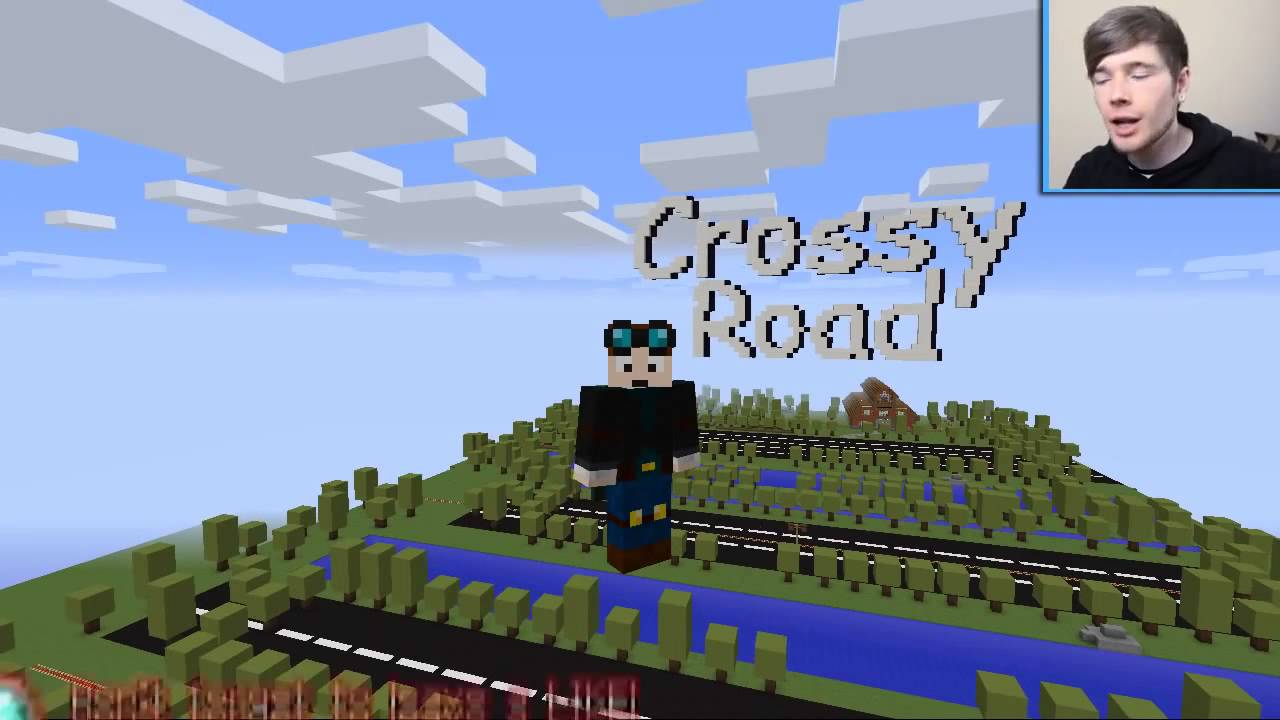 CROSSY ROAD IN MINECRAFT!! - YouTube