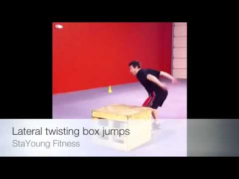Lateral Twisting Box Jumps - YouTube