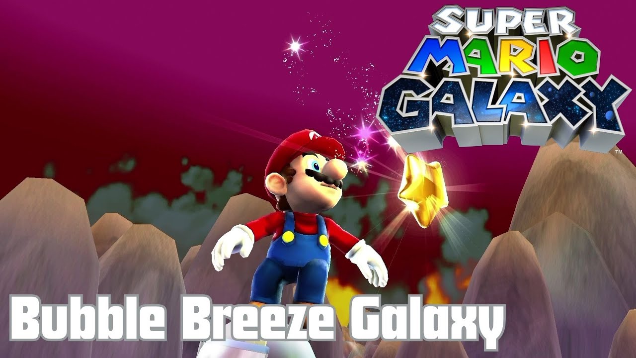 Bubble Breeze Galaxy - Super Mario Galaxy Nintendo Switch Gameplay ...