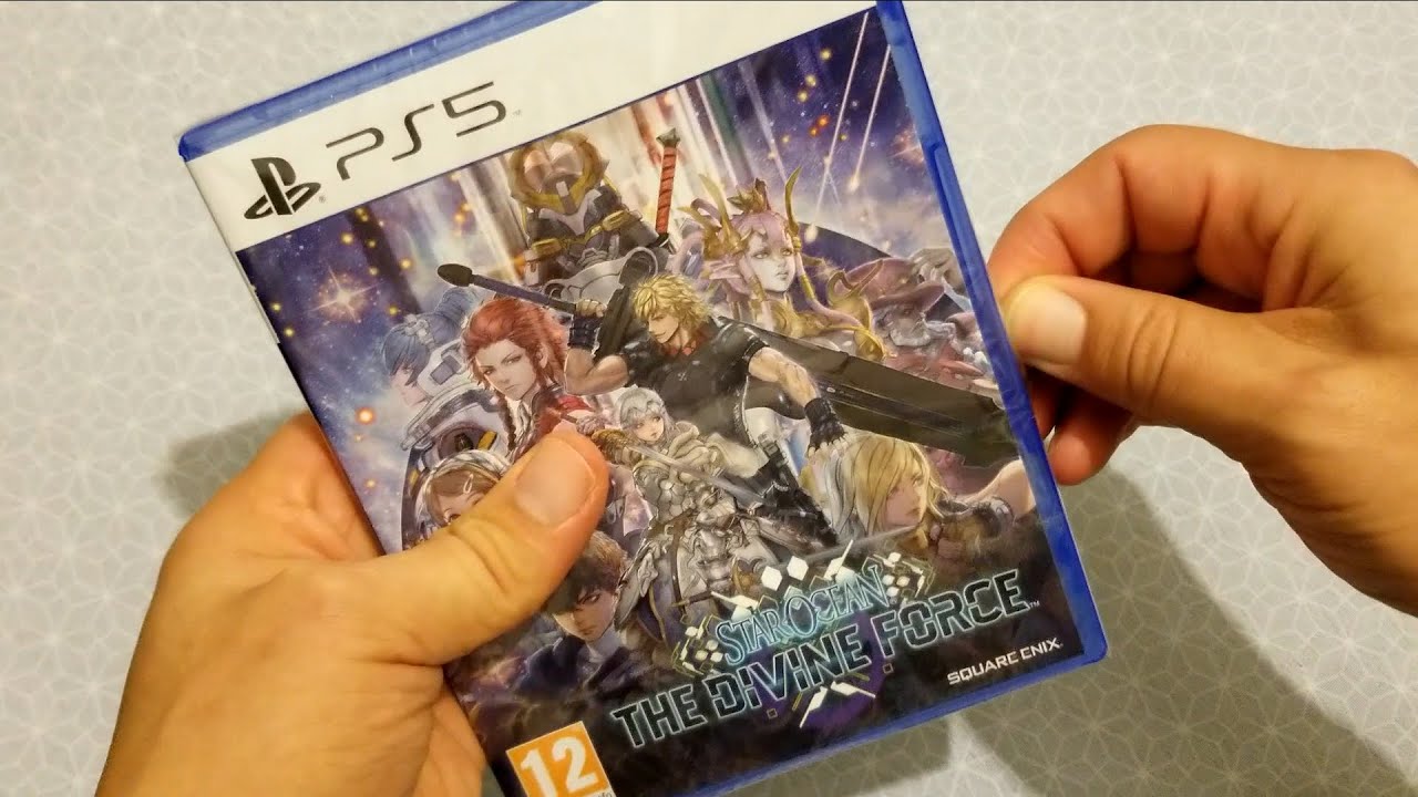 UNBOXING STAR OCEAN THE DIVINE FORCE PS5 - YouTube