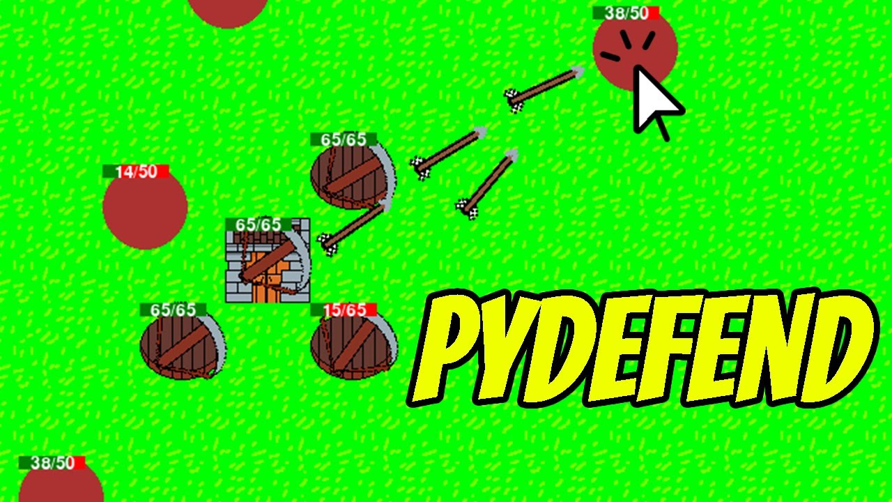 I Developed a Base Defense Game using Pygame - YouTube