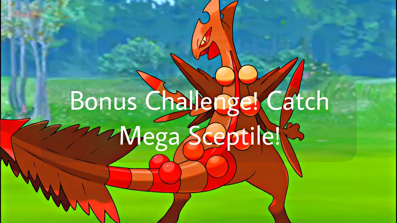 Finally 😯 Shiny Mega Sceptile In Pokemon Go Youtube