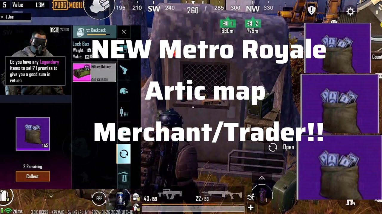 NEW Metro Royale MERCHANT/TRADER Artic Map - YouTube