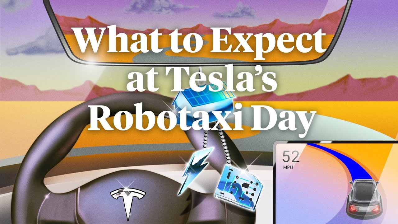 What to Expect at Tesla's Robotaxi Day | Barron's - YouTube