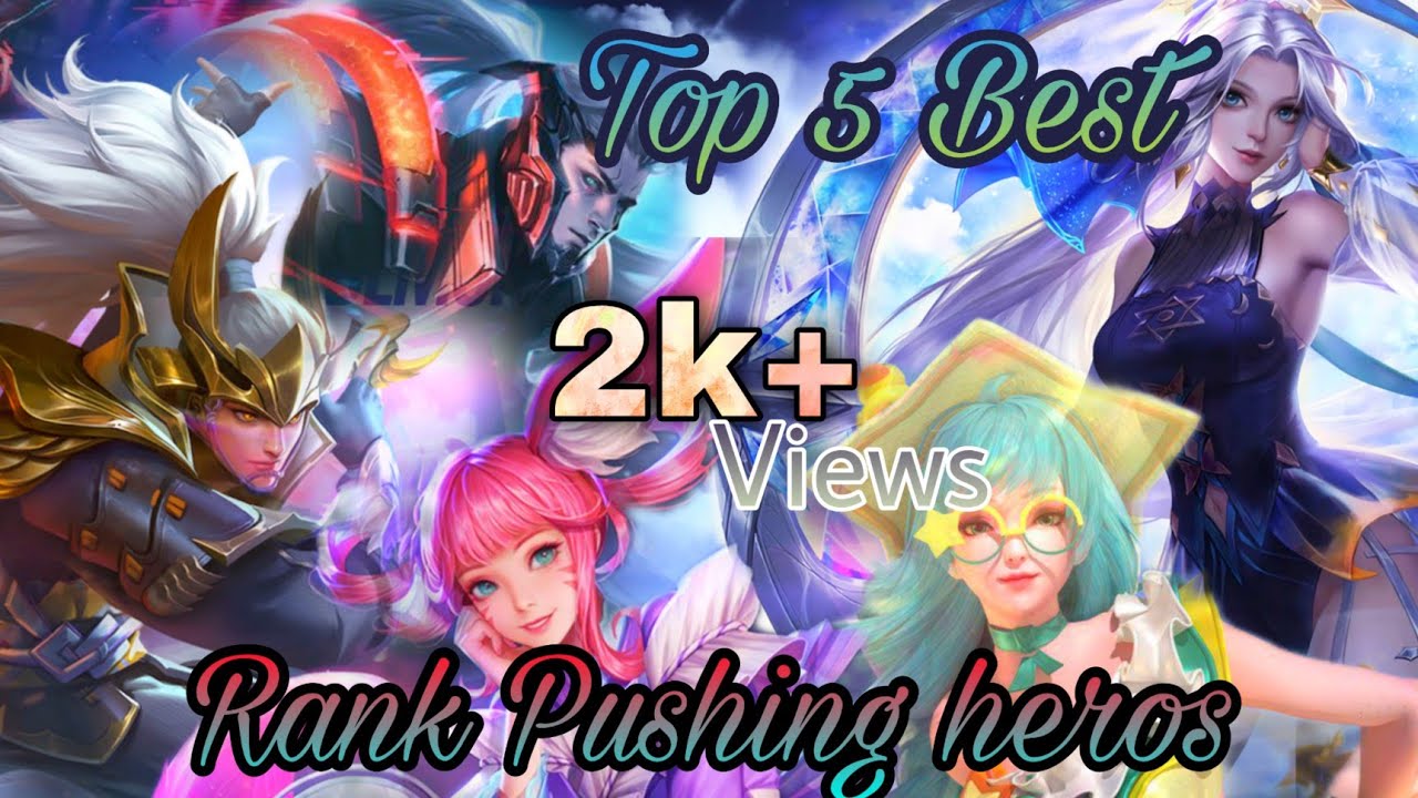 Top 5 Best Hero's To Push Rank in solo Queue |Part-1|Arena of Valor ...
