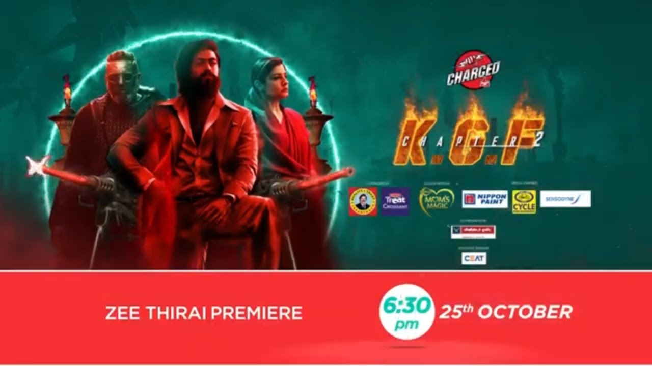 KGF 2 - Zee Thirai Premiere - 25th October, 6:30 PM - Promo - YouTube