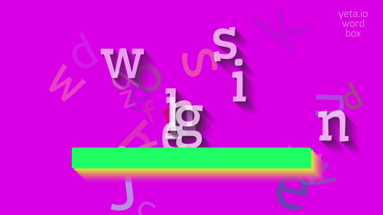 How to say "welshing"! (High Quality Voices) - YouTube