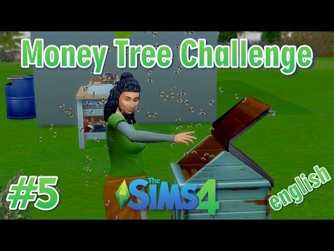 Sims 4 - Money Tree Challenge #5 - Friendly Bees - YouTube