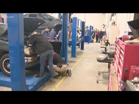 Back to School: Round Rock HS Auto Tech teaching students how to repair ...