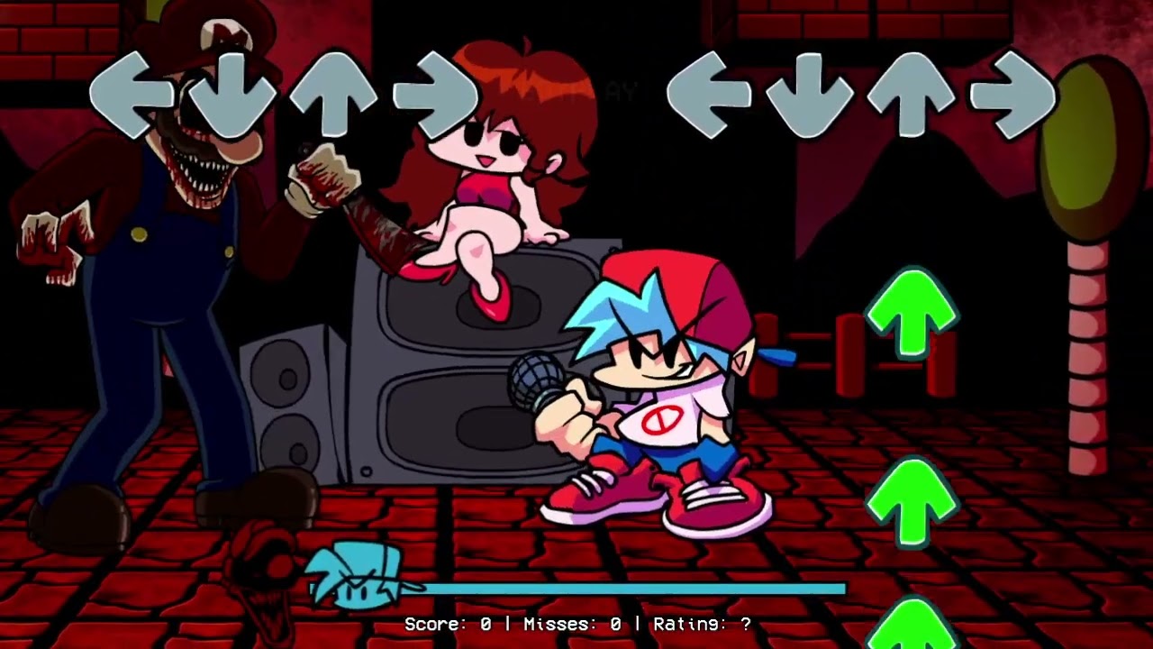 Stages Mario Madness (recreación .lua) Psych engine - YouTube