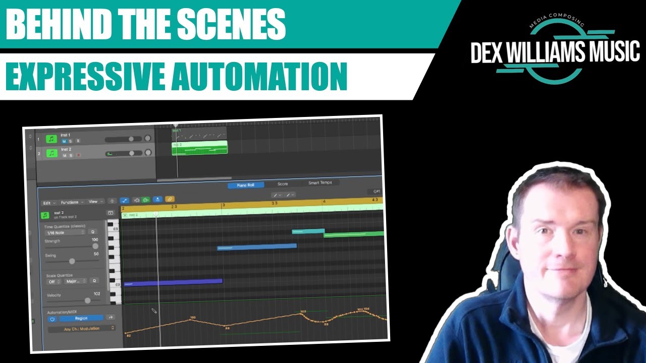 Expressive Automation - Note Velocity, Expression and Dynamics (Modulation) - Behind The Scenes ...