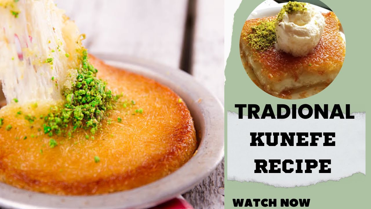 How to Make traditional Kanefe || Kanefe Recipe - by @yummii7974 - YouTube