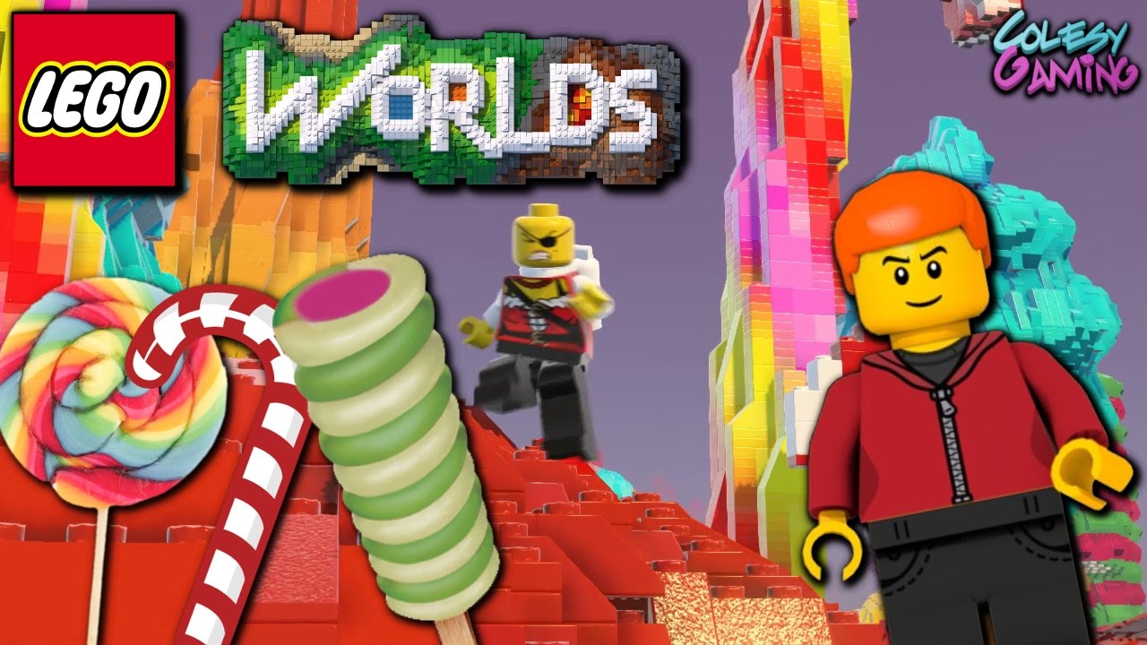 CANDY LAND!!! | Lego Worlds PC [HD 1080p 60FPS] - YouTube